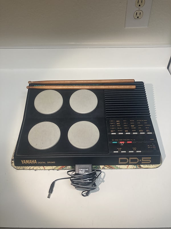 1988 Yamaha DD-5 Electronic Drum Machine Pad Rhythm Box | Reverb UK