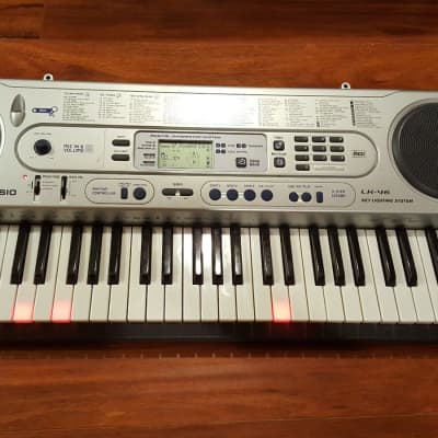 Casio Electric Keyboard with Lighted Keys LK-46 61 Key | Reverb