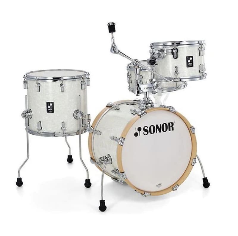 Sonor AQ2 Bop Drum Kit 18" Bass Drum - White Pearl | Reverb
