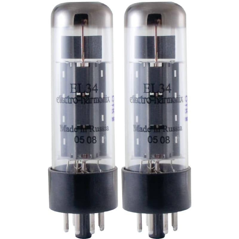 EL34 - Electro-Harmonix, Burned In, Apex Matched Pair | Reverb