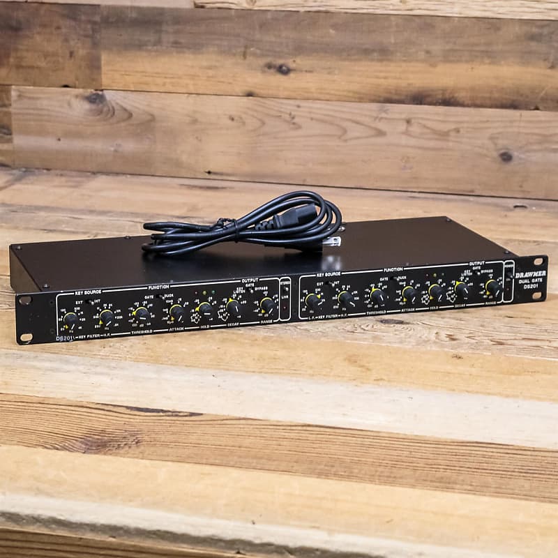 Drawmer DS-201 XLR 2-Channel Balanced Noise Gate | Reverb