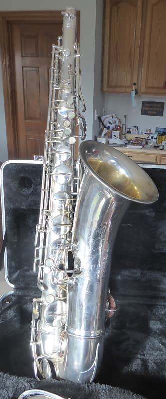 Conn Trans Model Tenor Saxophone 1925 - Silver | Reverb