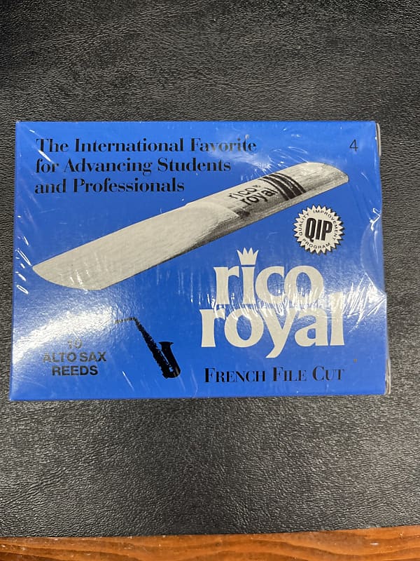 Vintage Rico Royal Alto Sax Reeds 4 | Reverb