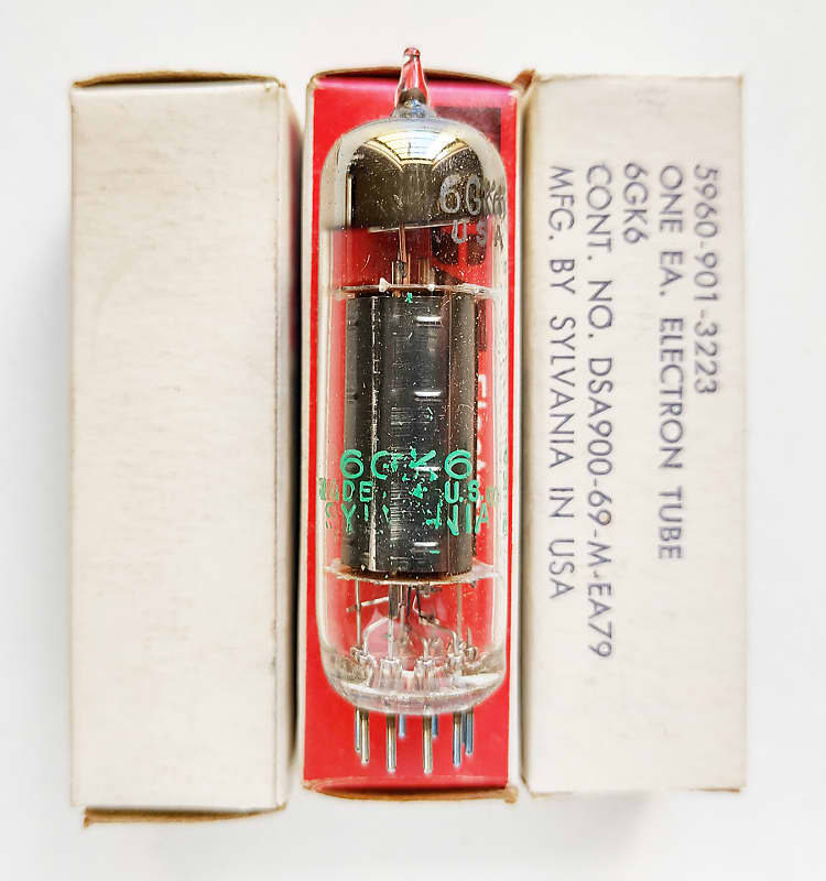 Vintage 6CK6/EL83 Vacuum Tubes/Valves - New Old Stock | Reverb
