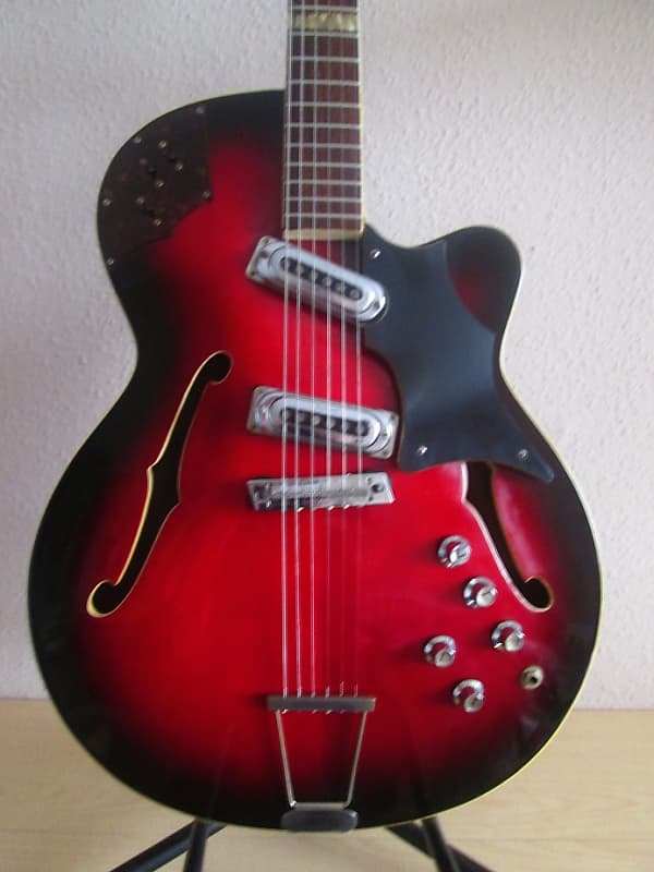 Framus Sorento Two Pickups 1966 Black Rose | Reverb