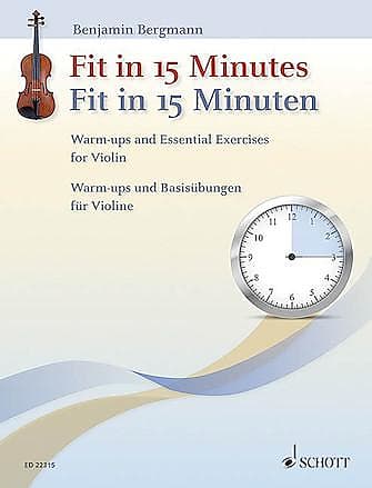 Fit In 15 Minutes Warm Ups And Essential Exercises For Violin | Reverb