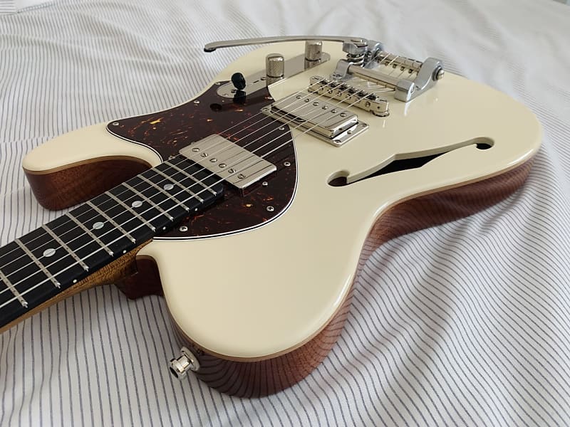 Warmoth Custom Thinline Body loaded w/ Lambertones Pickups | Reverb