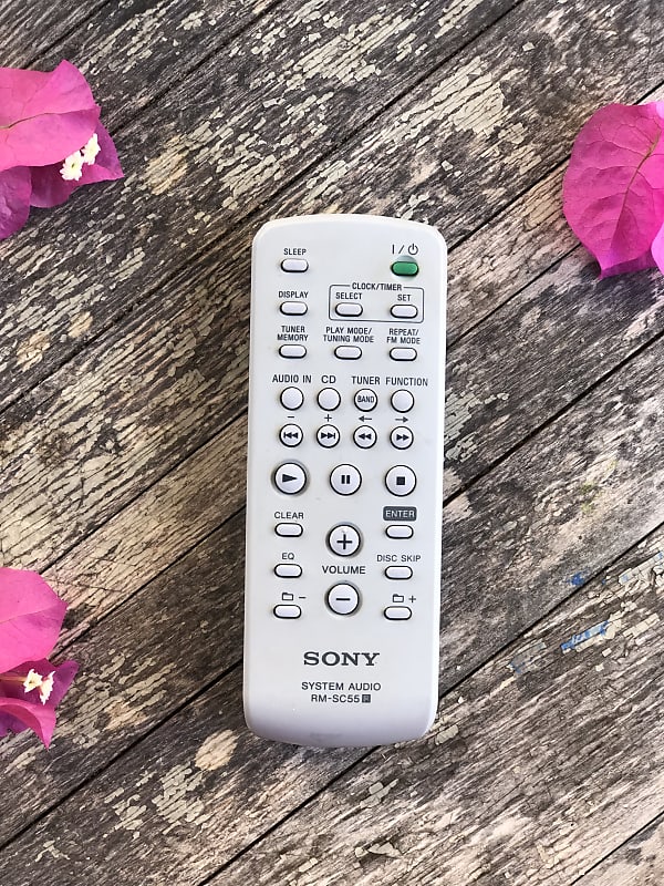 OEM Sony Remote Control RM-SC55 HCDEC55 HCDGX99 MHCEC77 | Reverb
