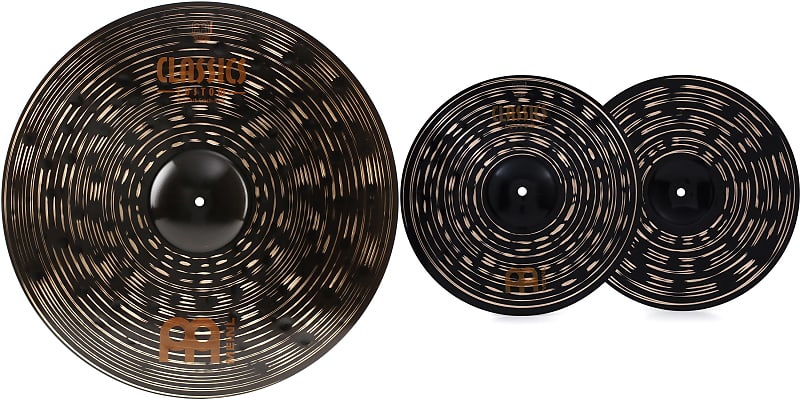 Meinl Cymbals 22 inch Classics Custom Dark Crash-Ride Cymbal | Reverb