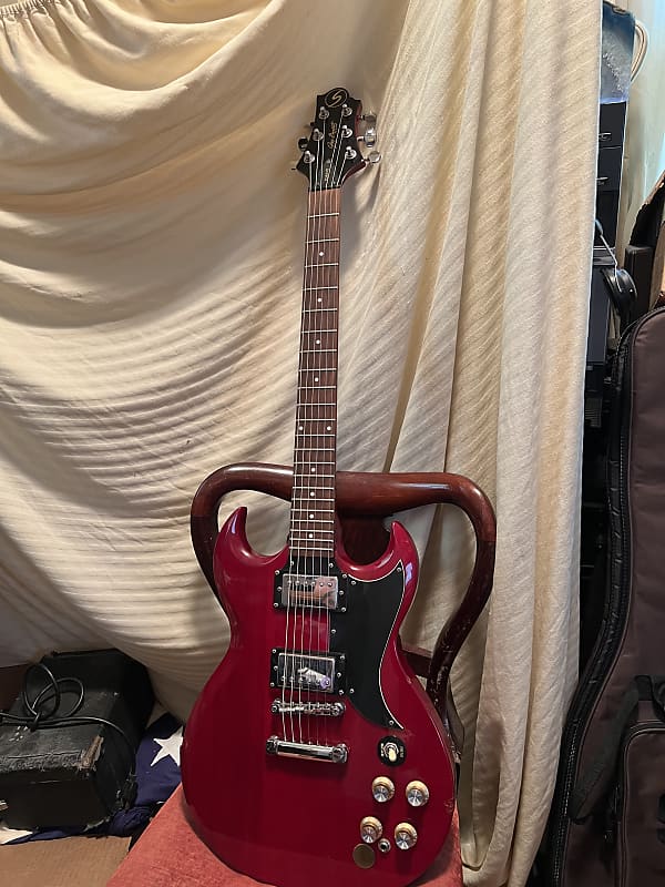 samick Torino electric guitar red | Reverb