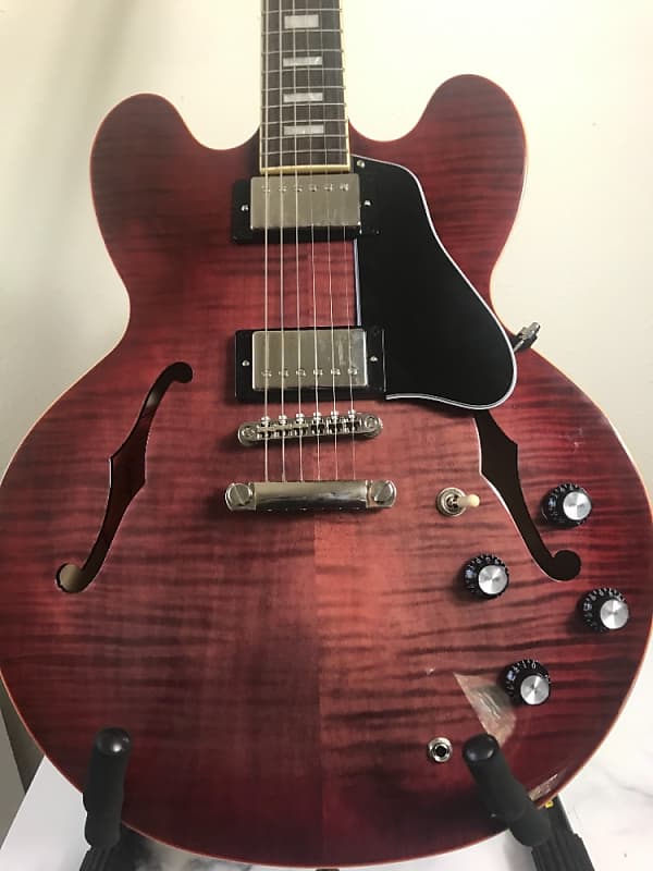 Epiphone ES-335 Limited Edition Figured IG Semi Hollow Body | Reverb