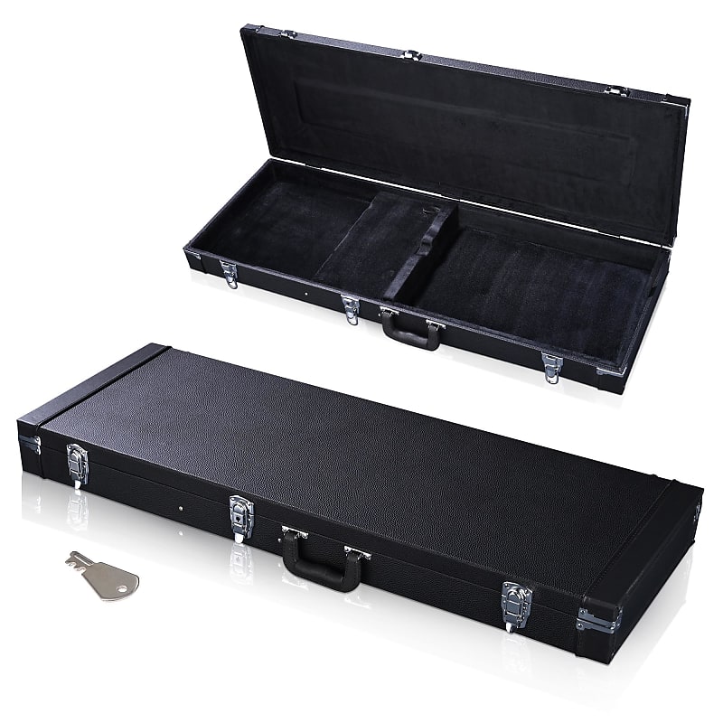 Electric Guitar Hard Shell Case Portable Square Guitar Case | Reverb