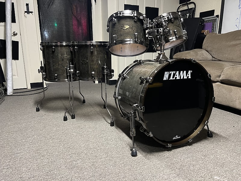 Tama Starclassic 10/12/14/16/22 5pc. Walnut/Birch Drum Kit | Reverb