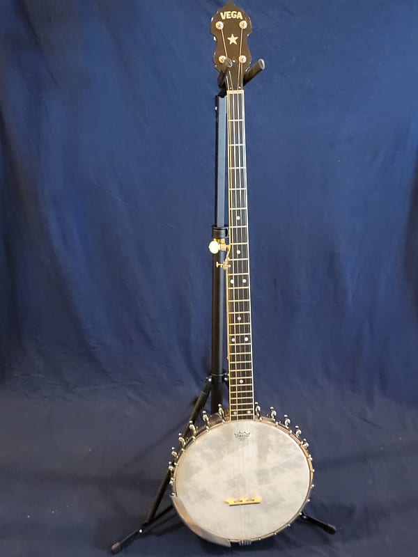 Long neck banjo Pete Seeger model | Reverb