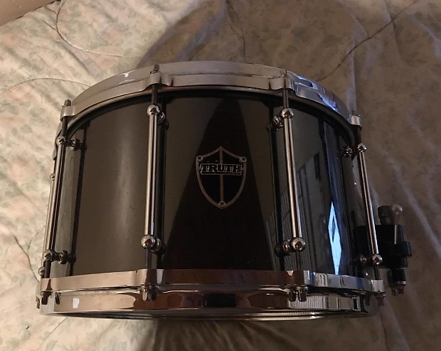 Truth custom drums 14x8 brass snare drum | Reverb