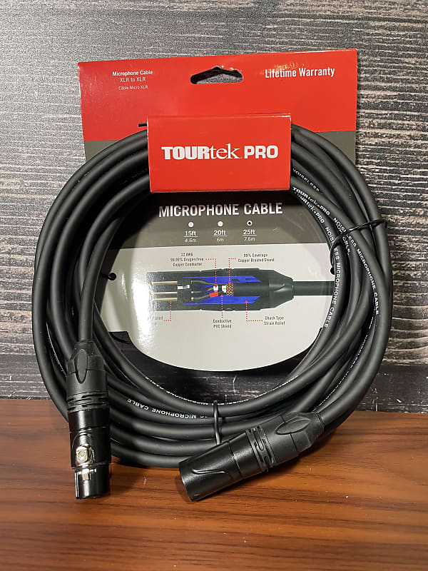 TourTek PRO TPM 25' XLR Cable (King Of Prussia, PA) | Reverb