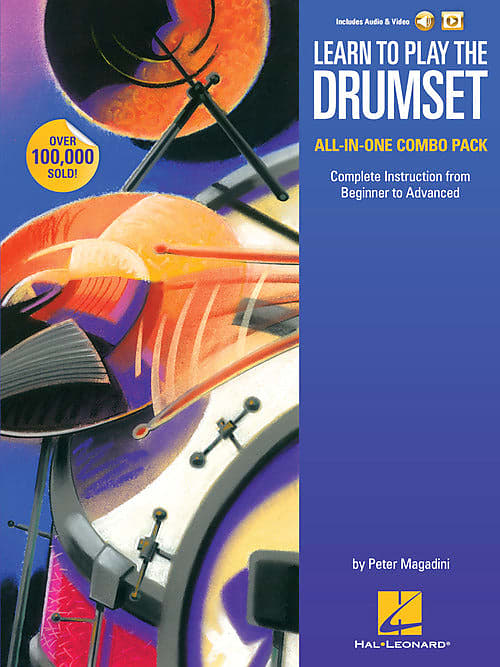 Learn To Play The Drumset All In One Combo Pack Complete | Reverb