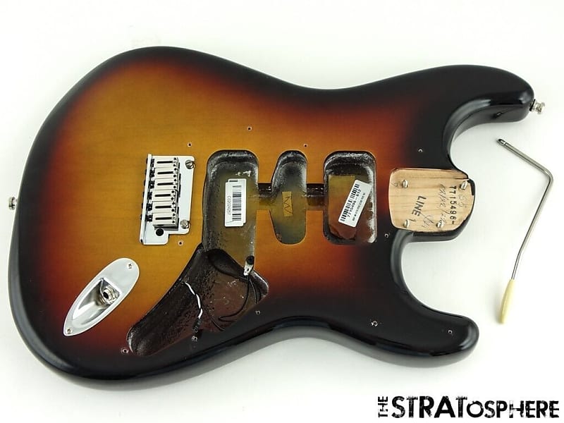 2022 Fender American Ultra Stratocaster Strat BODY and | Reverb