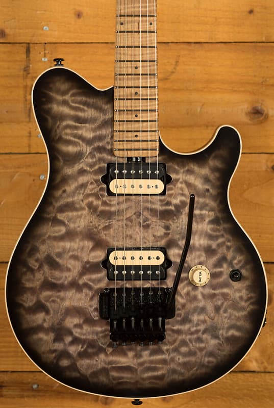 Music Man Axis Collection | Axis - Charcoal Cloud Quilt | Reverb