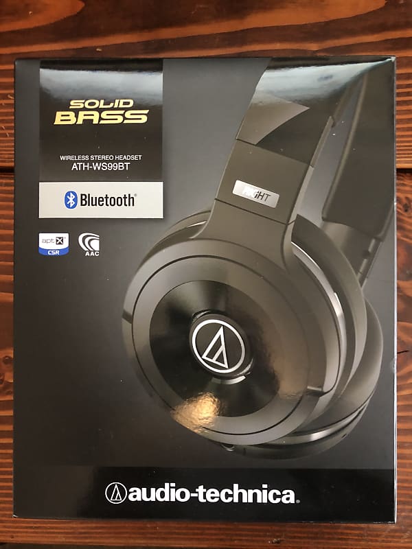Audio-Technica ATH-WS99BT Solid Bass Bluetooth Wireless | Reverb