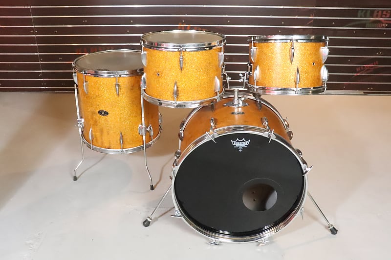 Apollo 4pc Drum Kit Set 20/16/13/12" Vintage 1960's | Reverb Australia