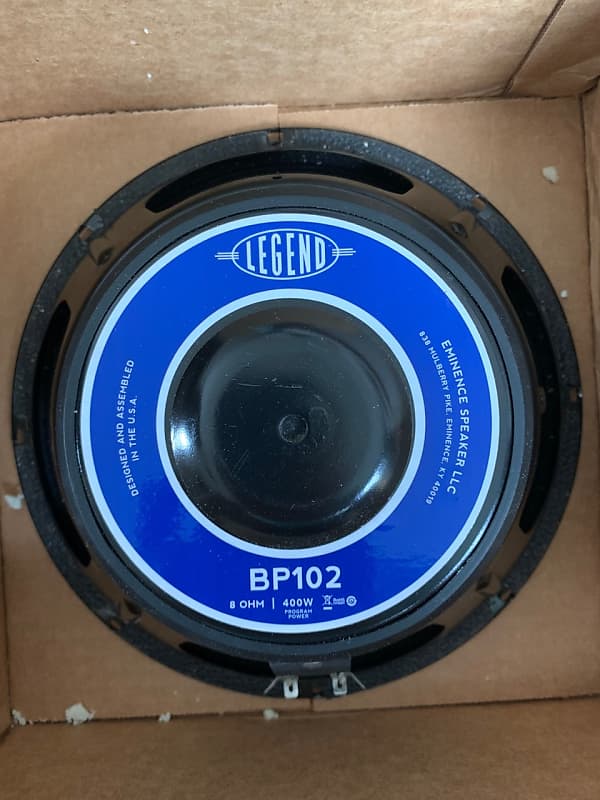 Eminence Legend BP 102 10" 200 watt Bass Legend BP 102 10" | Reverb