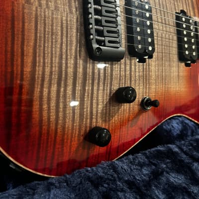 Schecter Sunset 24 Hardtail USA Custom Shop 2021 - Red | Reverb