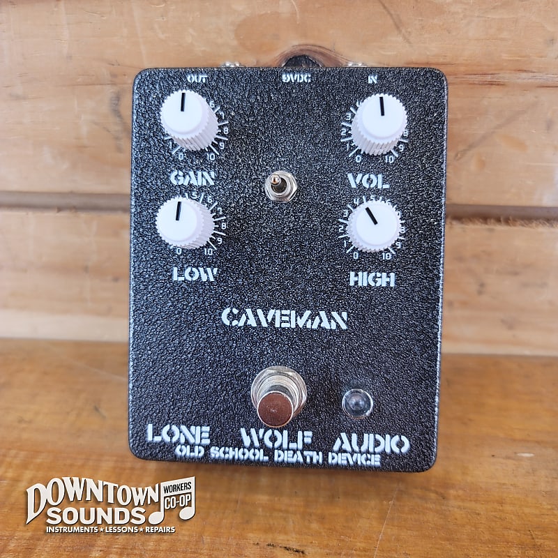 Lone Wolf Audio Caveman Death Metal Distortion - Gray, FZ2 | Reverb