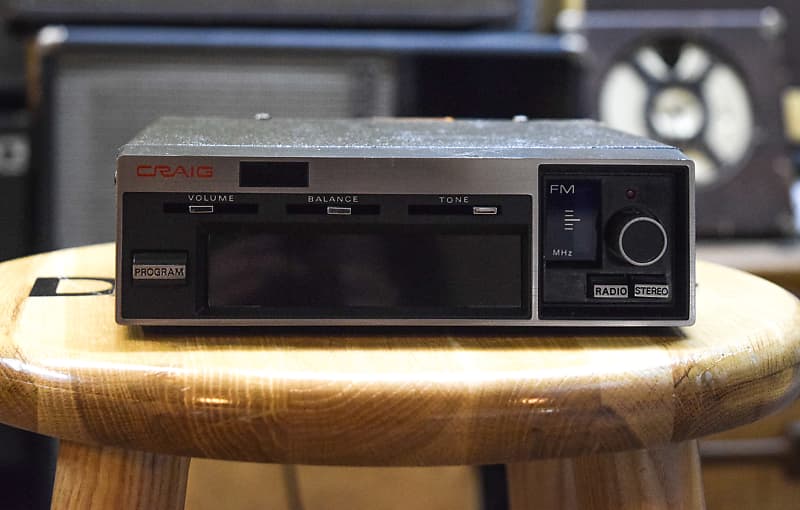 Craig S201 8-Track Car Stereo | Reverb