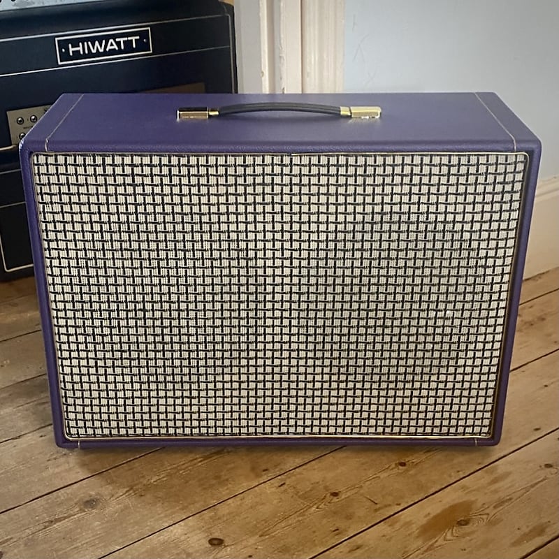 Purple 2x12 Custom Made Baltic birch ply Extension cabinet | Reverb