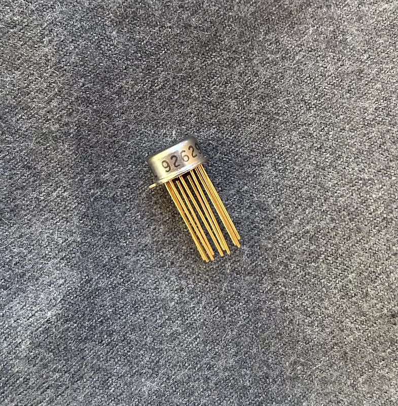 1X NOS Fairchild OPA637 OPA637AM Op-Amp CAN-8 Gold Leads | Reverb