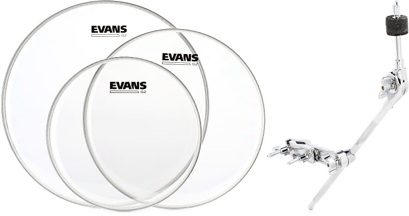 Evans G2 Clear 3-piece Tom Pack - 10/12/14 inch Bundle with | Reverb