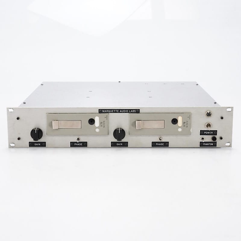 2 Telefunken Siemens V78 Tube Mic Preamps in Marquette Audio | Reverb