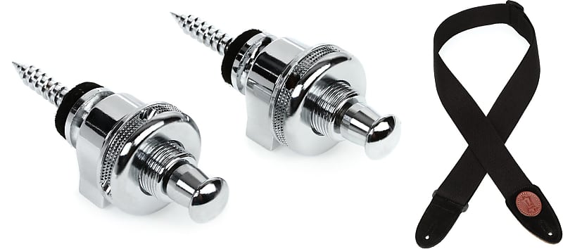 Schaller S-Locks Security Strap Locks - Chrome Bundle with | Reverb