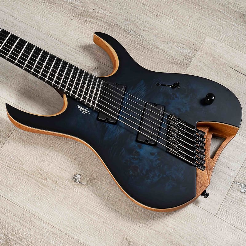 Mayones Hydra Elite VF 7-String Multi-Scale Headless Guitar, | Reverb