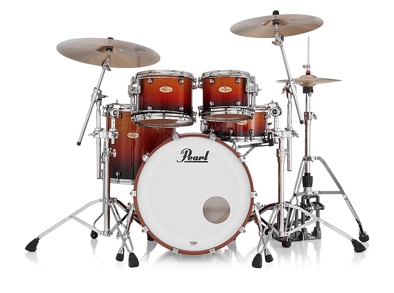 Pearl Reference One 4-pc. Shell Pack, Cherry Amber Fade | Reverb