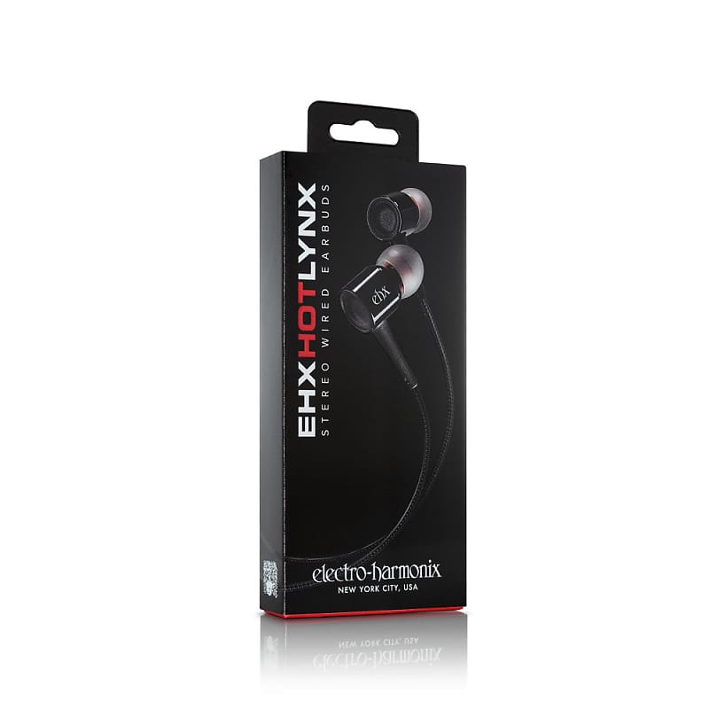Electro-Harmonix EHX Hot Lynx Earbuds with Remote and Mic | Reverb