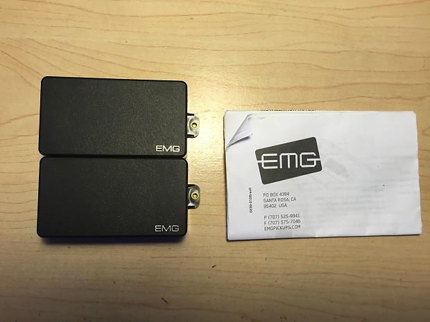 EMG 81 & 85 with solderless kit PLUS more! | Reverb