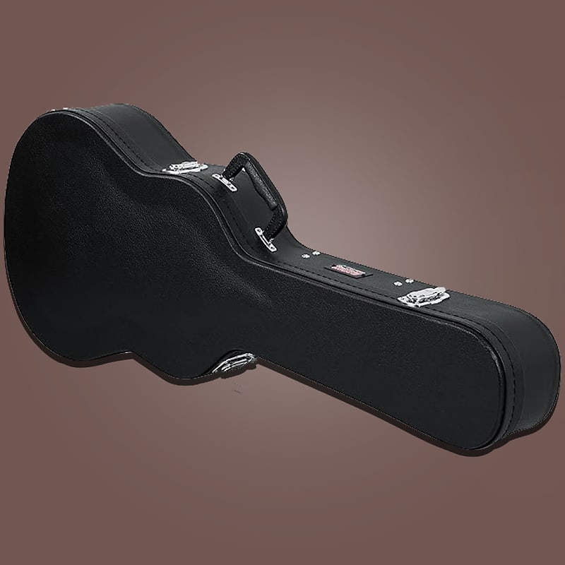 Hard Shell Wood Case For 3/4 Sized Acoustic Guitars | Reverb