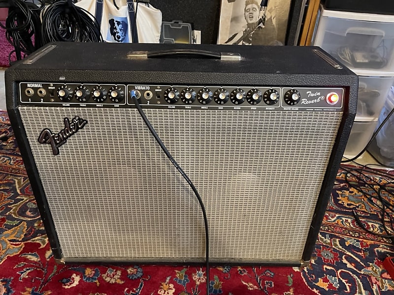 Fender Twin Reverb Early 80's with JBL K120 speakers | Reverb