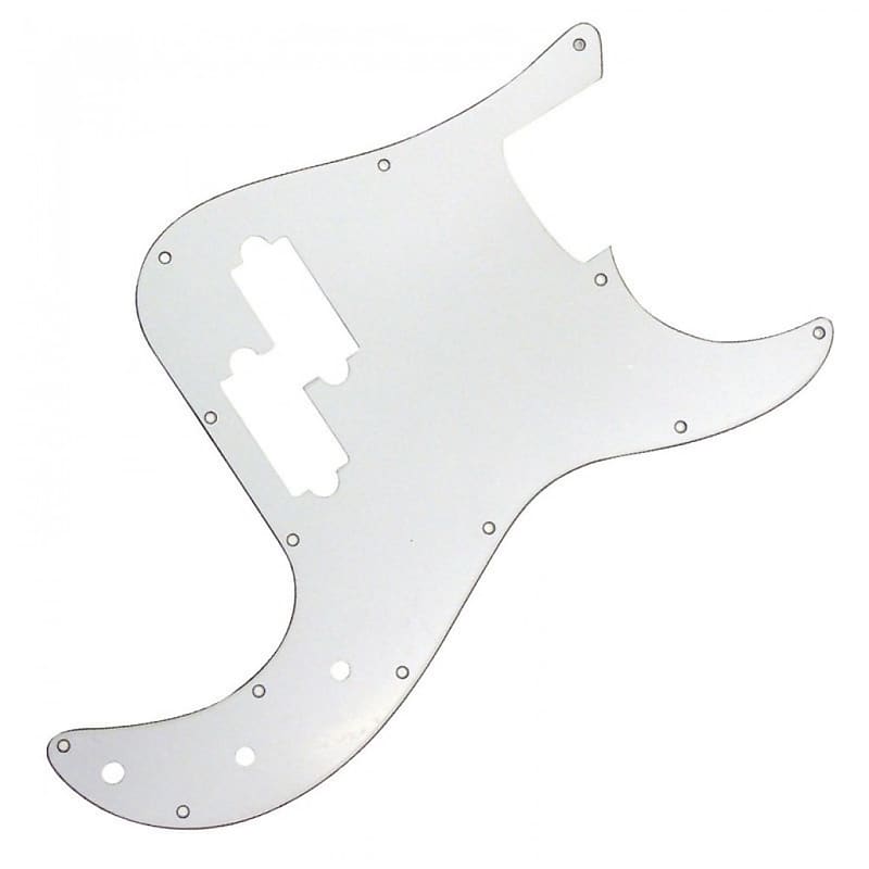 Guitar Tech P-Bass Style Scratchplate/Pickguard, White | Reverb UK