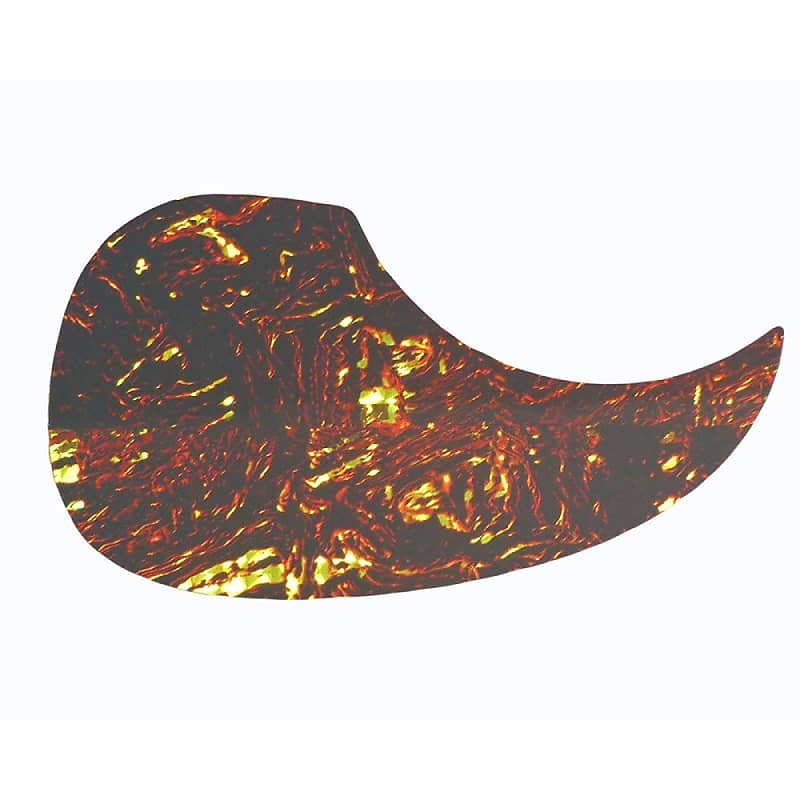 Brown Tortoise Shell Dreadnaught Pickguard Acoustic Guitar | Reverb