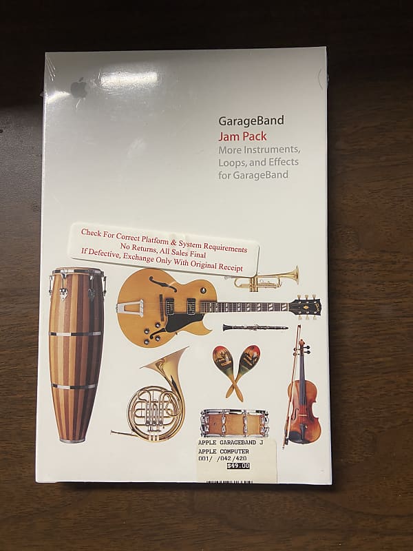 Apple Garageband Jam Pack | Reverb