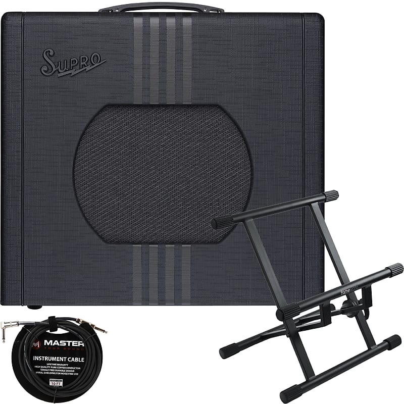 Supro Delta King 10 5-Watt 1x10" Tube Guitar Combo Amp, Black | Reverb