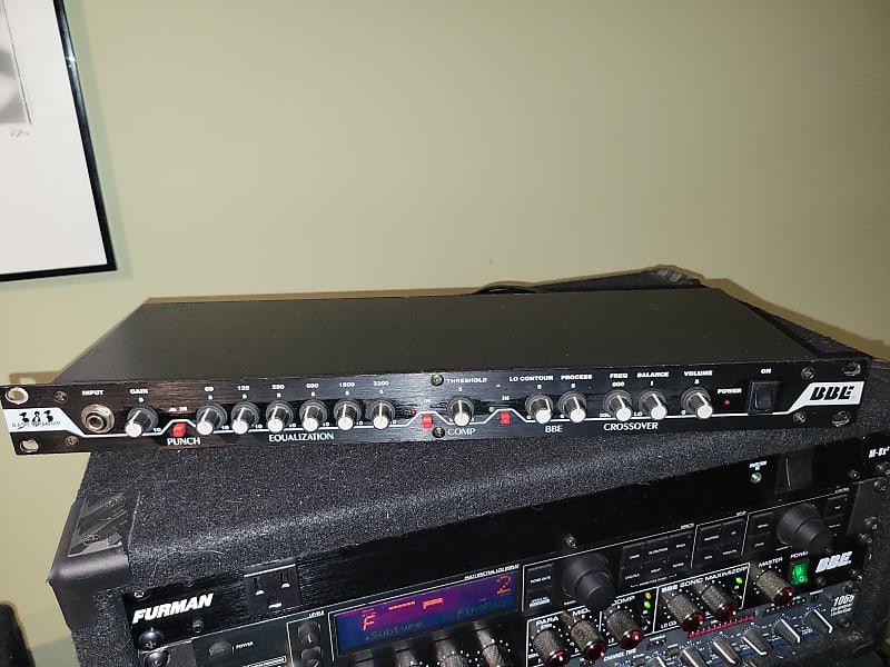 BBE 383 - bass preamp compressor crossover | Reverb