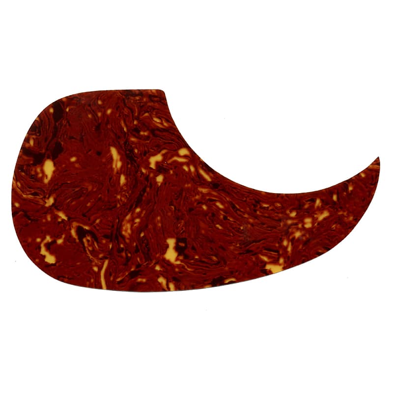 WD Acoustic Guitar Pickguard Dreadnaught Red Tortoise Shell | Reverb