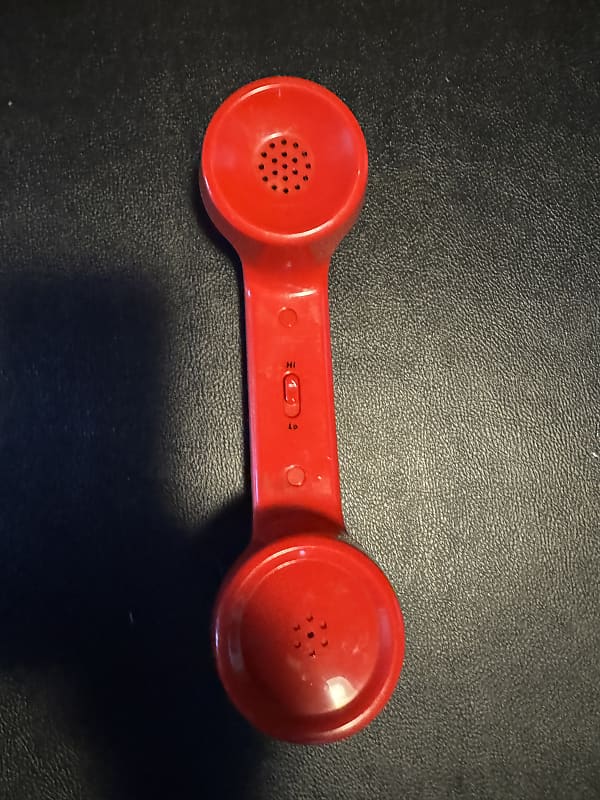 Circuit Bent Telephone Mic Telephone Mic Not sure - Red | Reverb