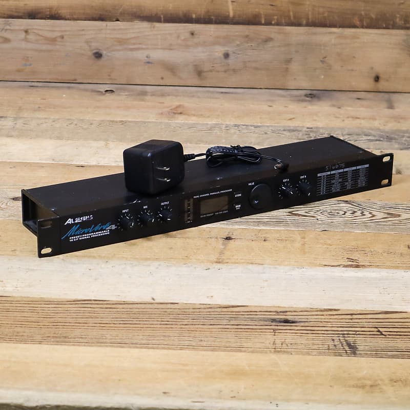 Alesis Microverb III Digital Reverb w/ PSU Micro-verb Three 3 | Reverb