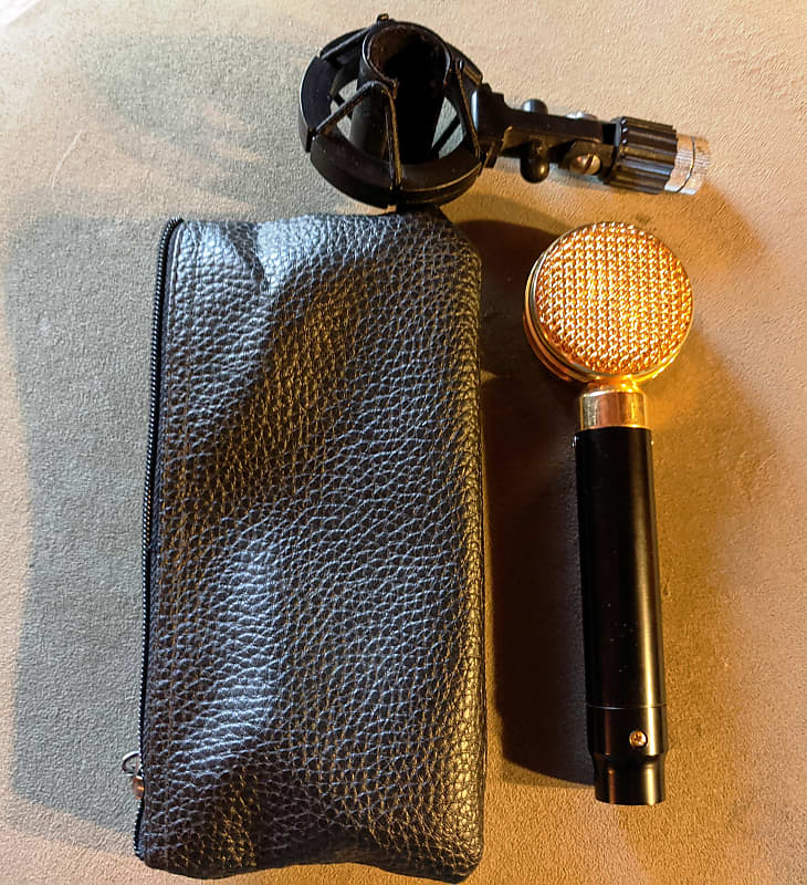 TNC Audio ACM-100 Cardioid Condenser Microphone, Gold, | Reverb