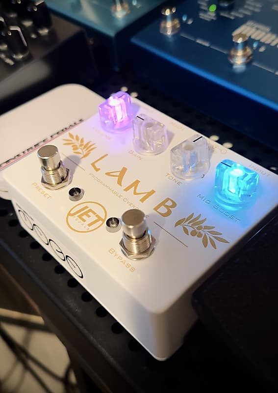 Jet Pedals Lamb Programmable Overdrive 2022 - White | Reverb